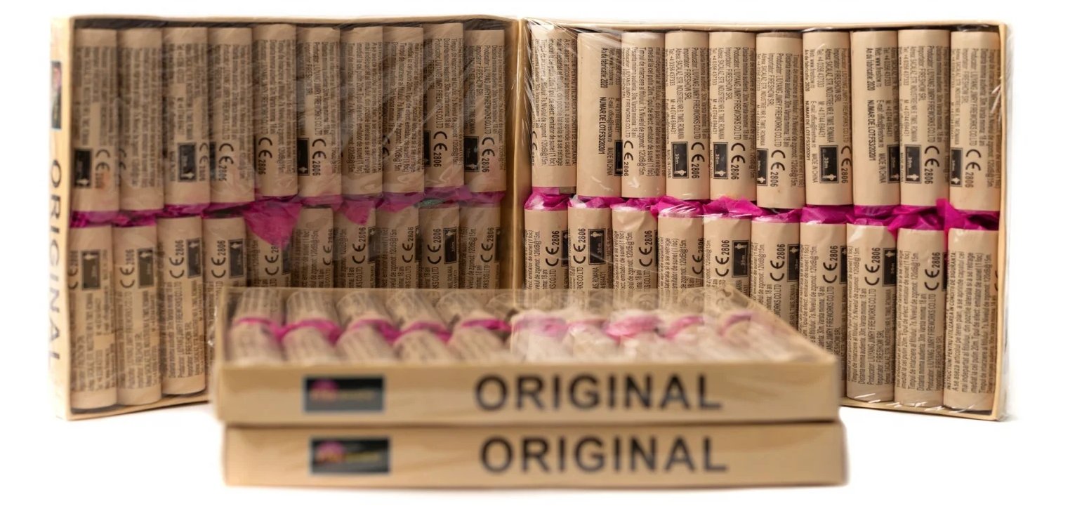 BATERII DE ARTIFICII, EMITATOARE DE SUNET – ARTIFICII SI PETARDE